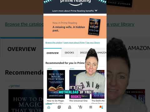 FREE audio and ebooks for prime members