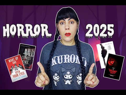 ANTICIPATED HORROR BOOKS + MOVIES OF 2025
