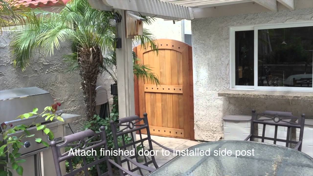 Building my Cedar Gate