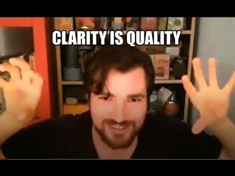Science Writing: clarity is quality and quality is clarity