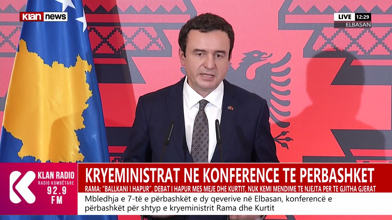 Kurti: Kosova e Shqipëria po hapen me shpejtësi, çdo gjë tjetër është e dorës së dytë