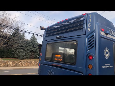 CTTransit: On Board 2010 Novabus LFS Artic #1069 On Bus Route 311B To Port Chester NY: (12/17/2021)