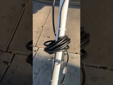 Homemade Livescope transducer mount out of pvc #shorts #livescope