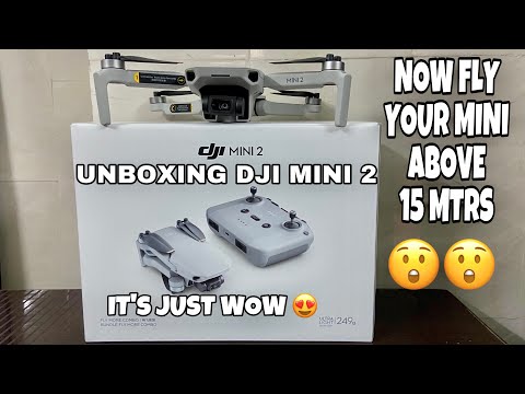 DJI MINI 2 FLY MORE COMBO DRONE INDIA| DJI MINI 2 UNBOXING | NOW FLY ABOVE 15MTRS | MINI 2 REVIEW