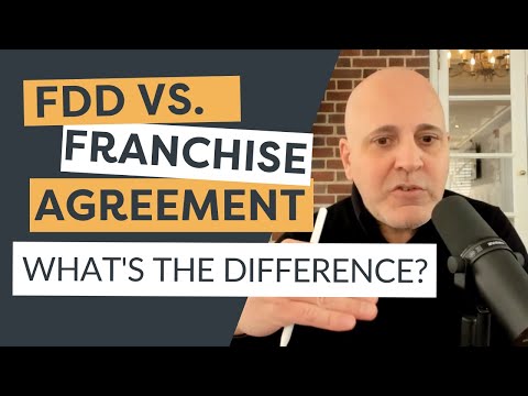 Difference Between an FDD and Franchise Agreement