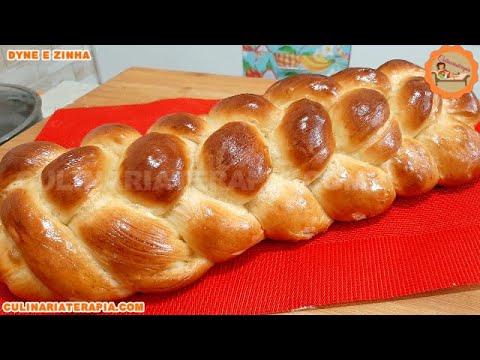 Receita de Pão Chalá de 6 Tiras – Culinária Terapia