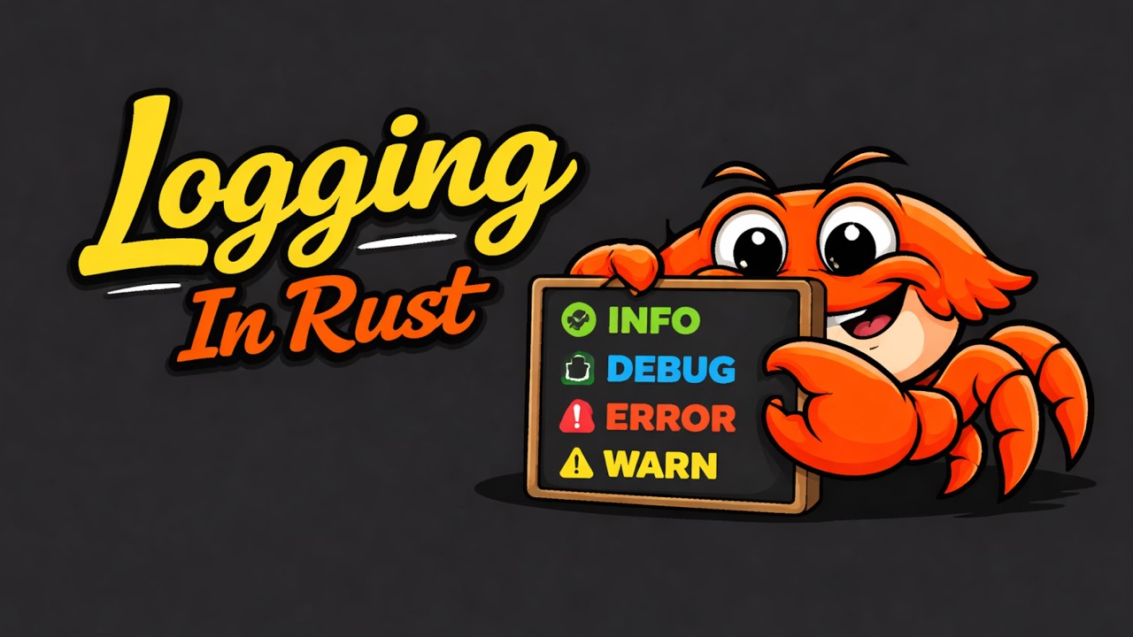 Logging in Rust Application | Step by Step Guide