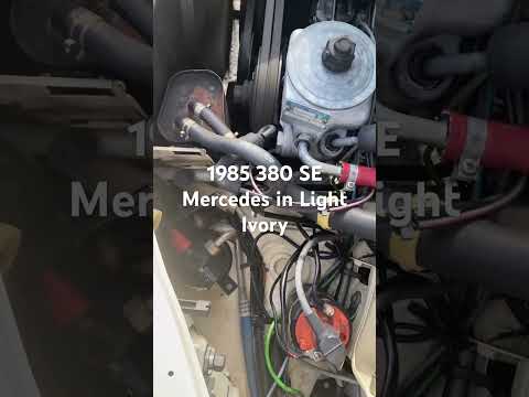 1985 380 V8 SE Mercedes with 138,000 miles.
