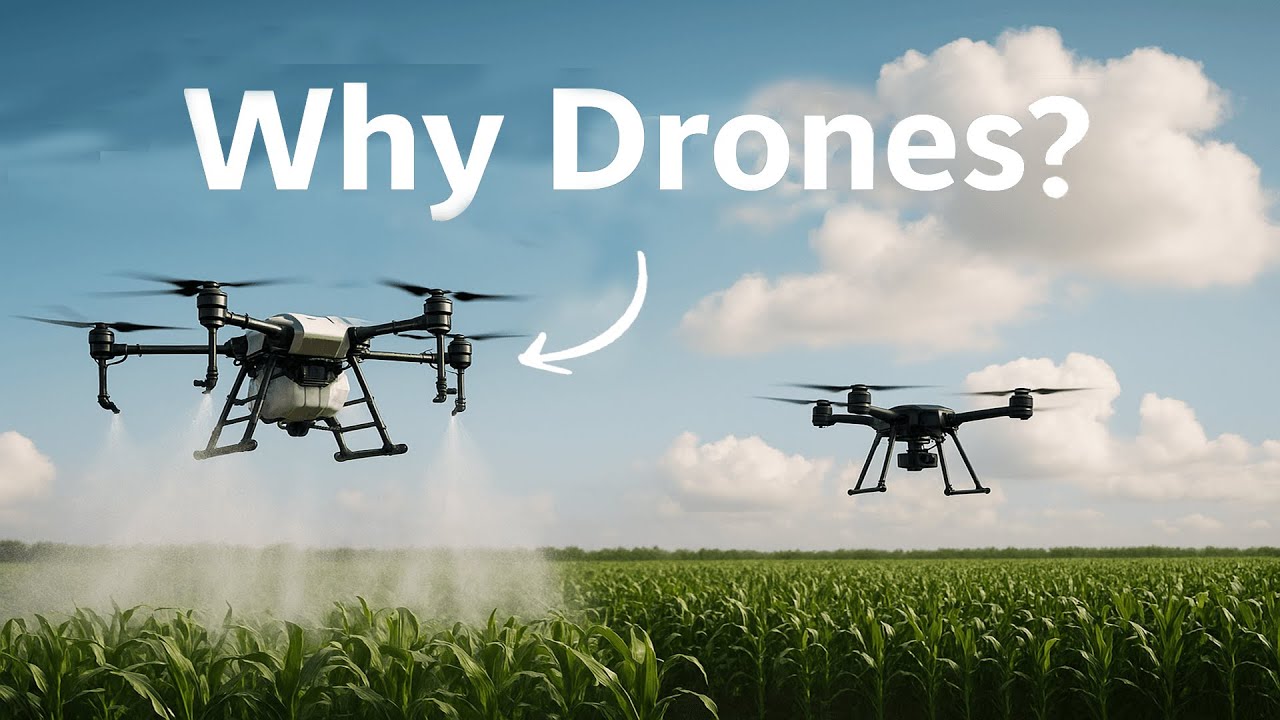 Why Drones Take Charge on Agriculture Tasks? Effortless Farming