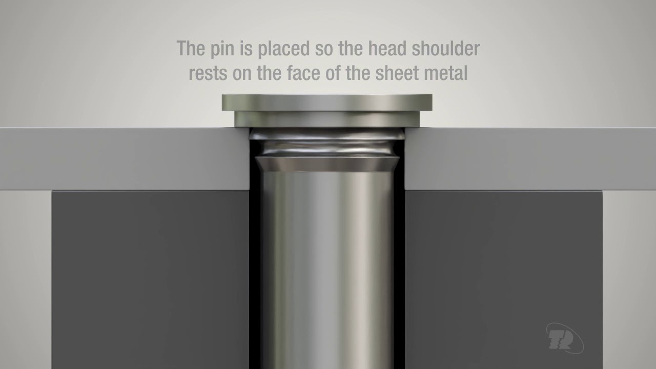 TR Self Clinch Fasteners - Flush Head Pins
