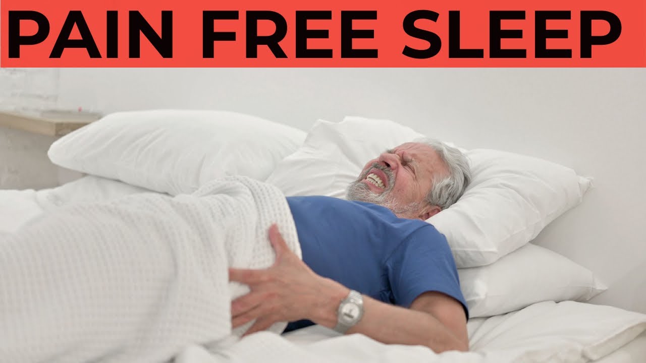 How to sleep with lower back pain | Sciatica pain