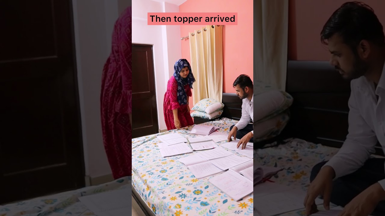 Topper vs Average Student 😮 | Dr.Amir AIIMS #shorts #trending