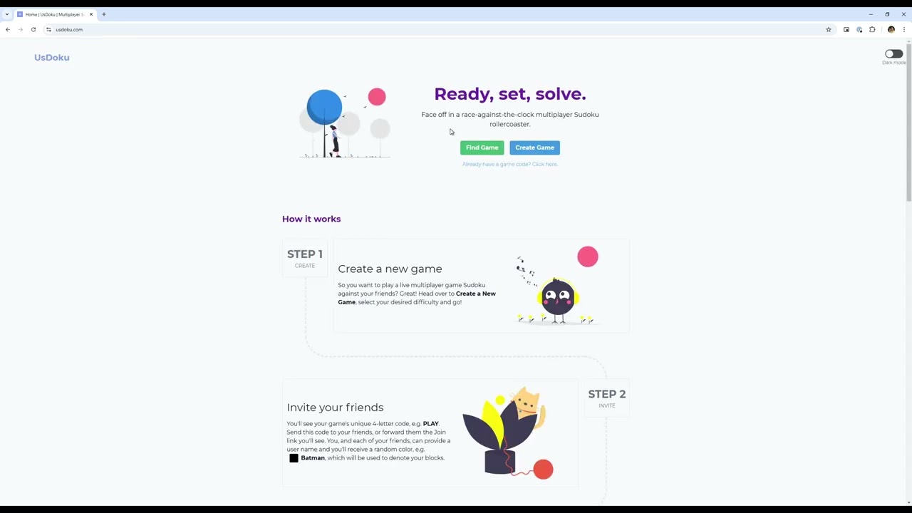 UsDoku, the multiplayer sudoku game