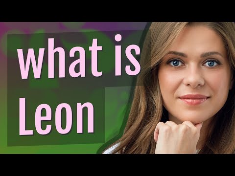 Leon | meaning of Leon