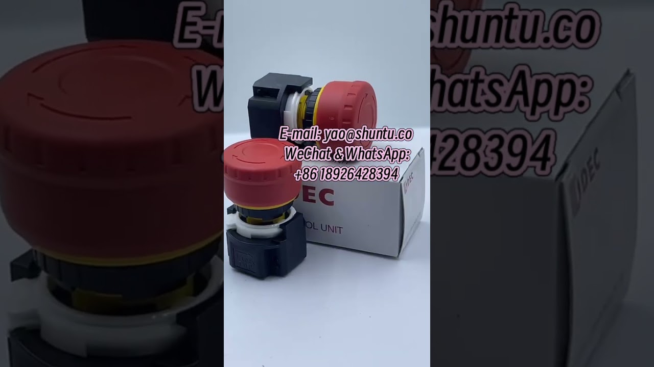 XA1E-BV303R IDEC Emergency Stop (E-Stop) Switches  16.20mm Dia 3NC 3A125VAC), 2A30VDC  IP65