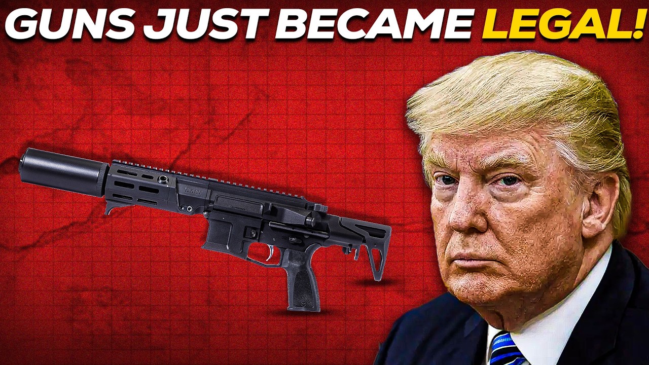 Trump Just Changed Gun Laws — Here Are the 10 Firearms That Are Now Legal