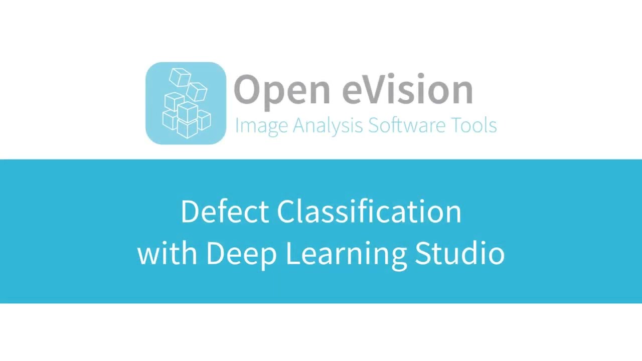 Defect Classification with Deep Learning Studio