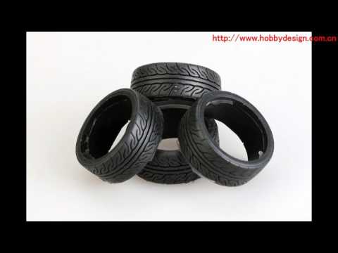 124 Resin tyres products for plastic model car