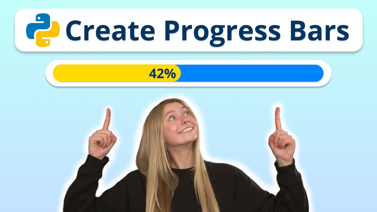 Python Progress Bars with tqdm - Visually Explained