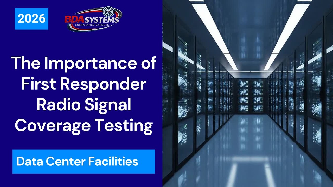 BDA System Solutions for Data Centers | First Responder Radio Coverage Compliance