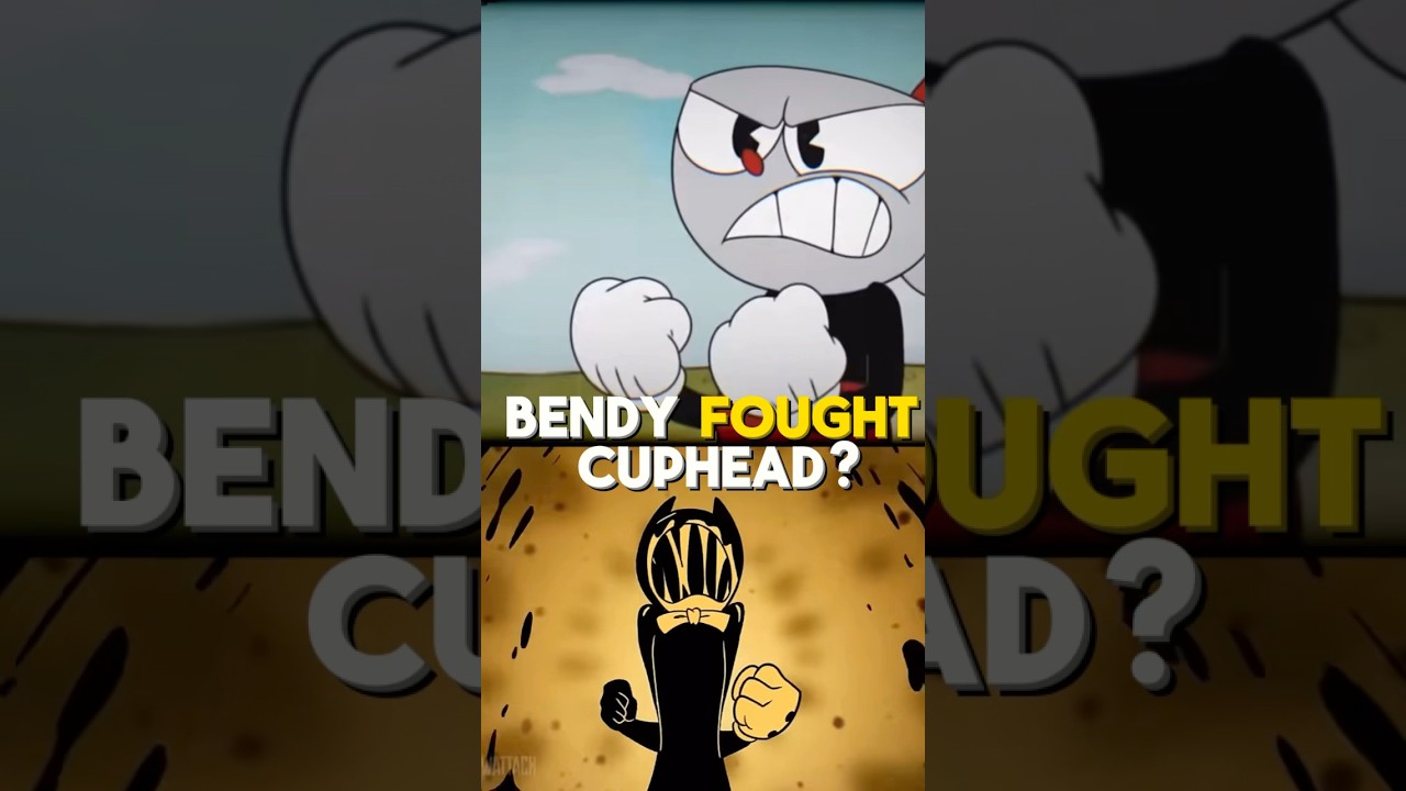 Bendy FOUGHT Cuphead In DEATHBATTLE? #bendy #bendyandtheinkmachine #cuphead #batim #rubberhose