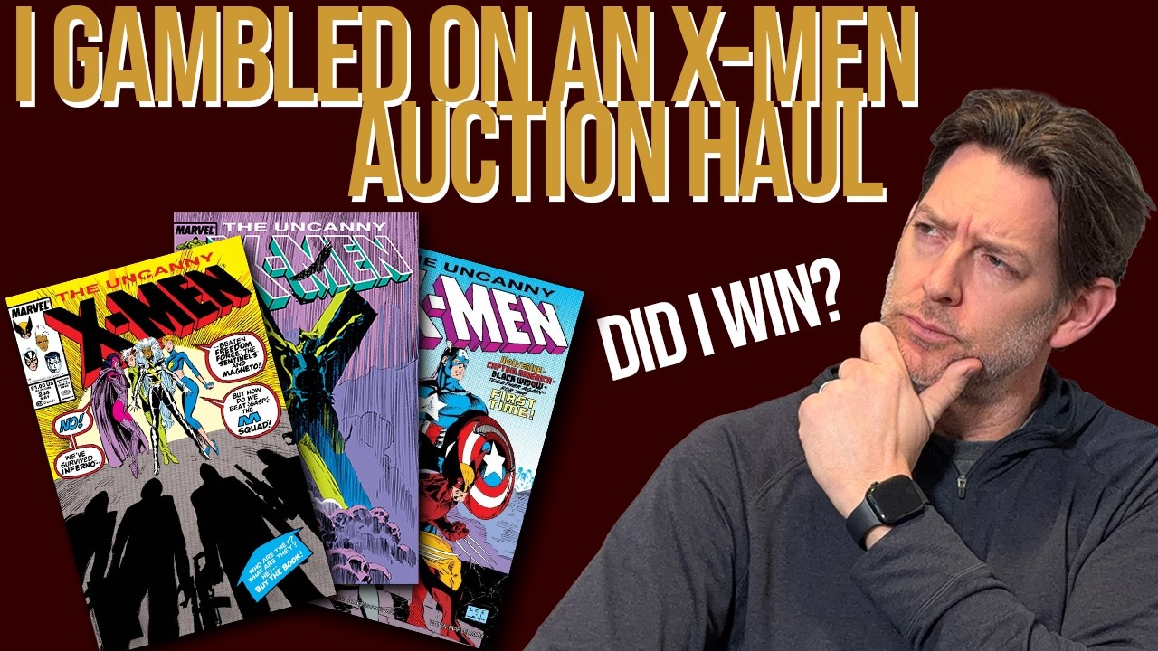 I Gambled on an X-Men Comic Book Auction Haul — Did I Win?