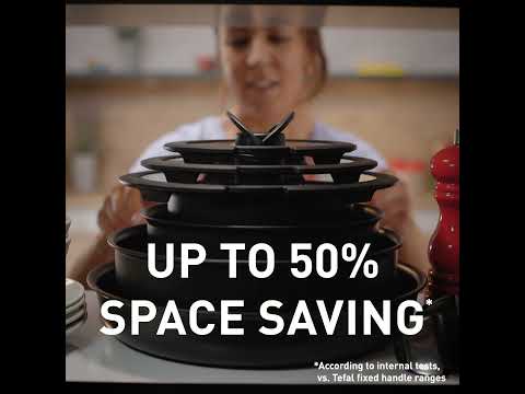 Tefal | Ingenio Removable Handle & Stackable Cookware | Space Saving