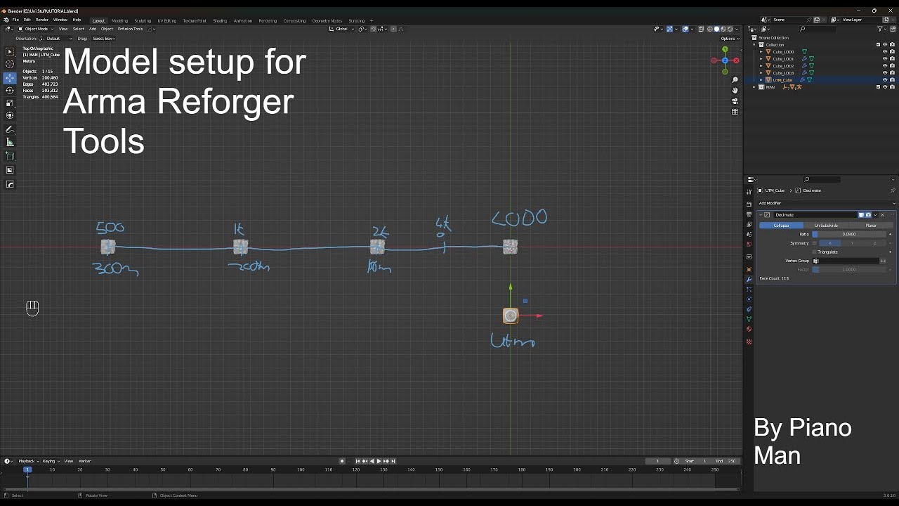 Model setup for Arma Reforger