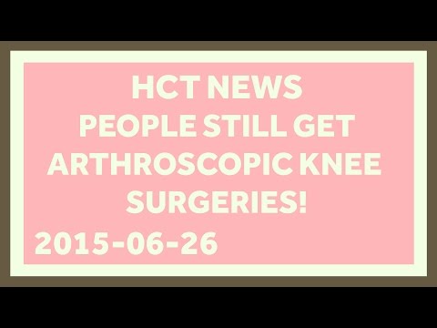 Arthroscopic Knee Surgery Isn't Going to Fix Your Knee