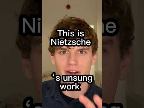Nietzsche’s hidden gem #philosophy #nietzsche