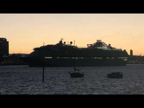 Cruise Ship DAWN PRINCESS departs Auckland | CruiseTubers.com