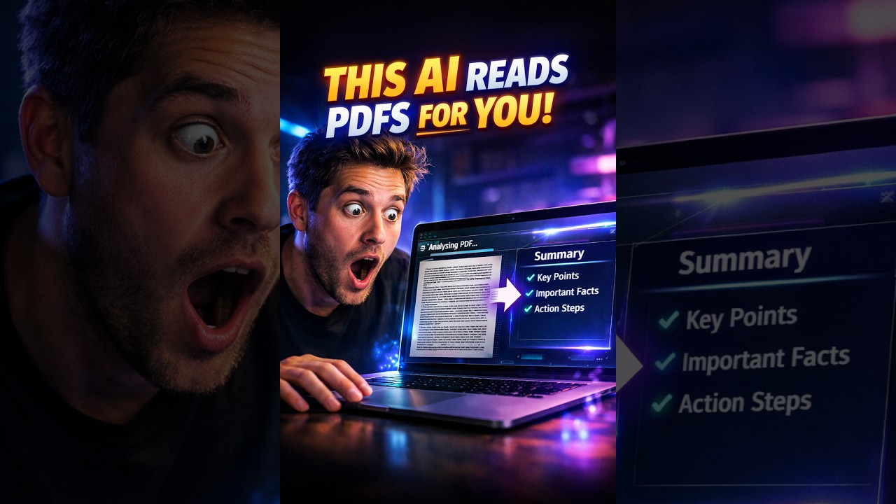 This AI Analyzes Any PDF in Seconds (ChatPDF Demo)