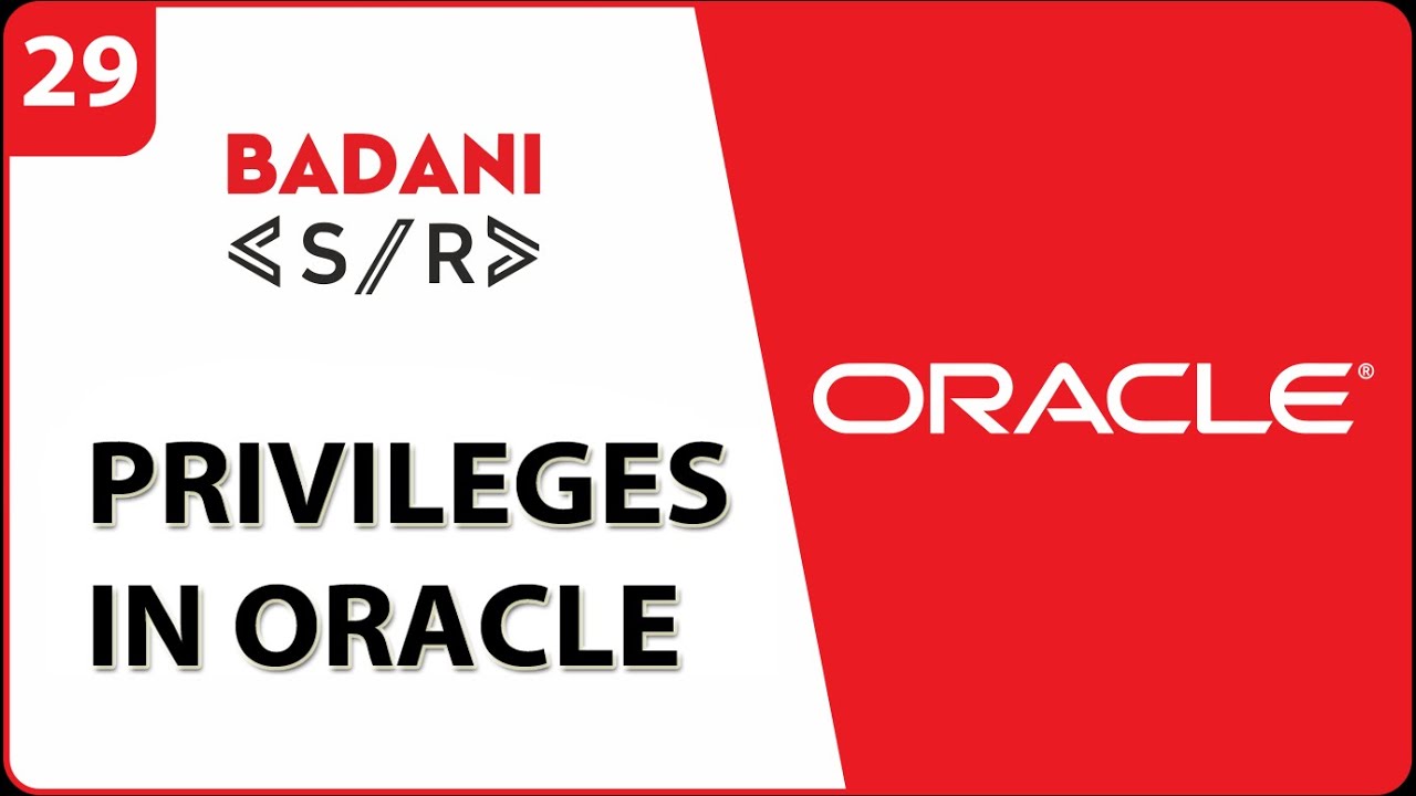 Understanding Privileges in Oracle: System and Object Privileges ...