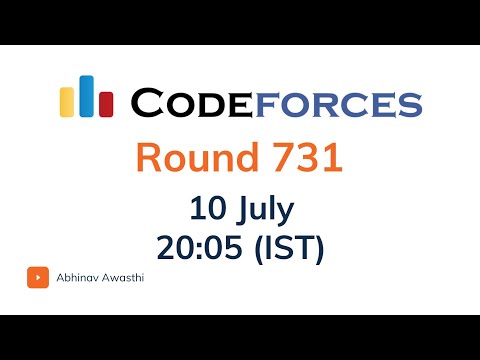 Codeforces Round 731 | Details | Telegram Group | Solutions