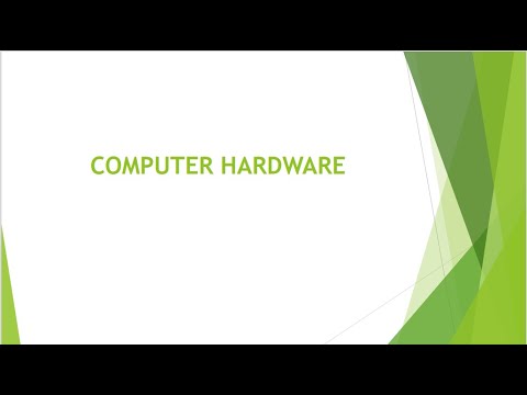 lesson 11 (Computer Hardware): RATIONALIZED GRADE 7 PRE-TECHNICAL STUDIES