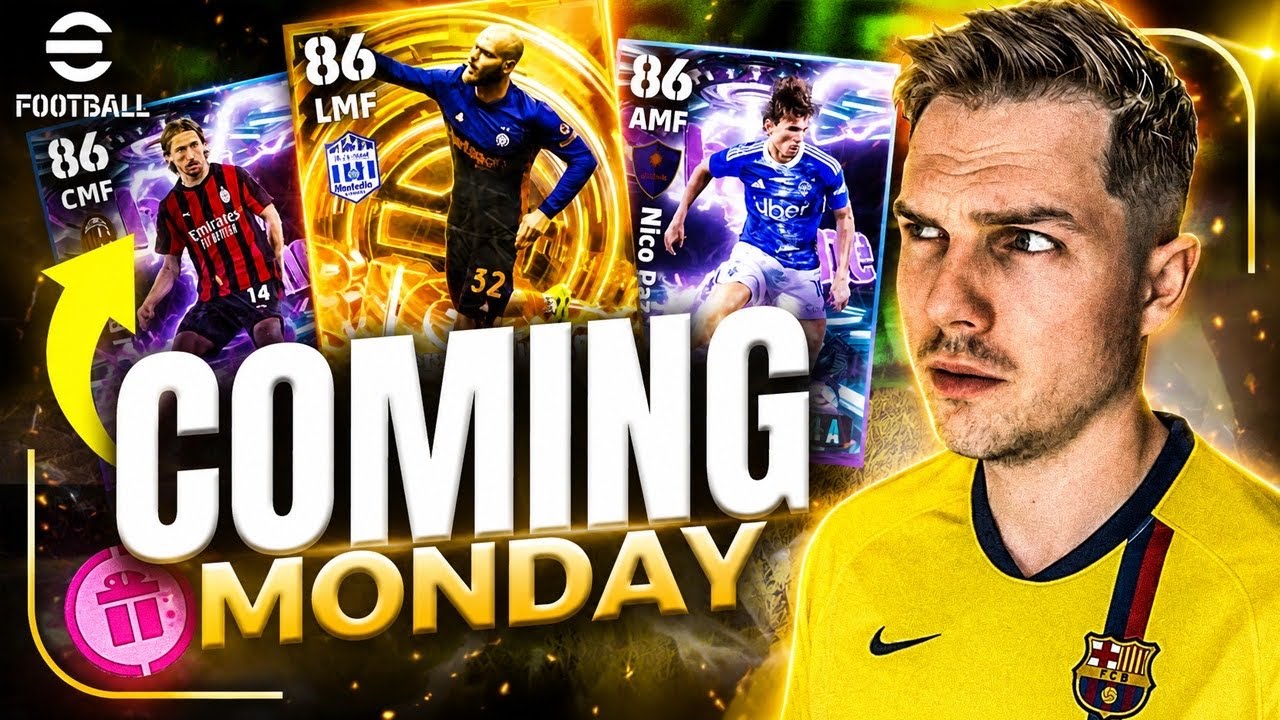 eFootball Update | NEW Modric Show Time, Master League Survey & Monday Content!
