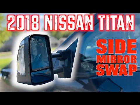 2018 Nissan Titan S | 17-21 Tow Mirrors