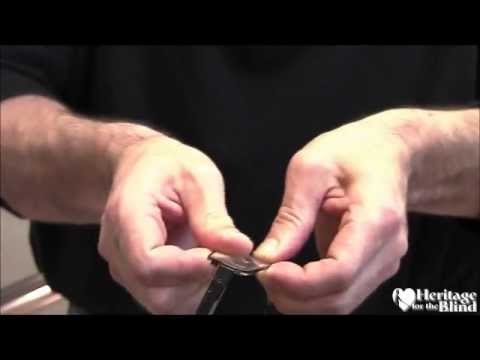 Heritage For The Blind -How to Replace Lenses in Glasses