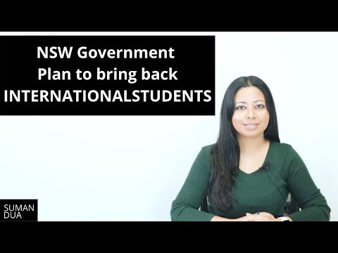 NSW Government's plan to bring back international students June 2021