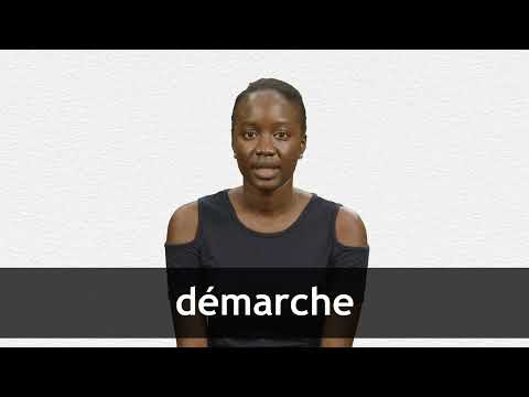 English Translation of “DÉMARCHE” | Collins French-English Dictionary