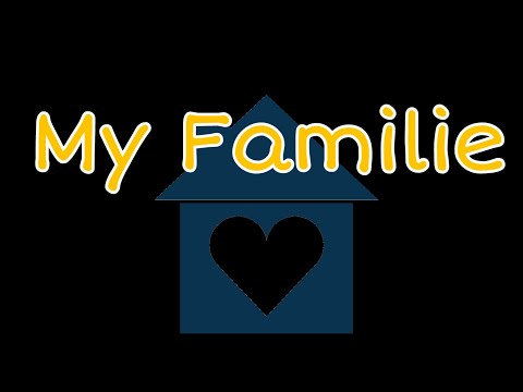 My Familie/My Family - Afrikaans/English Translation