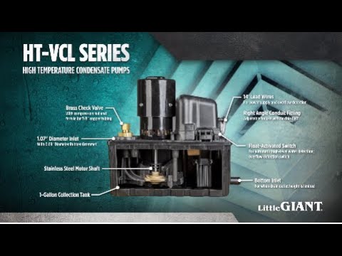 HT-VCL Series High-Temperature Condensate Pumps - Plumbing Video By ...