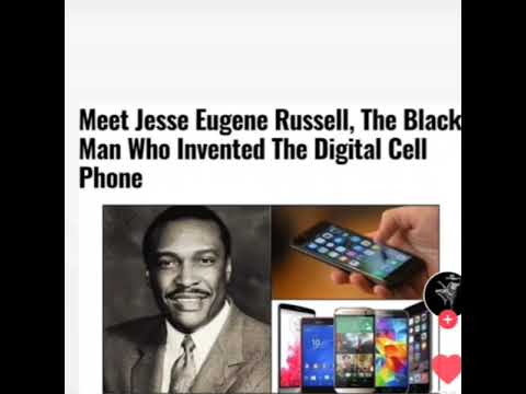 Jesse Eugene Russell The Black Man Who Invented The Digital Cell Phone #jesserussell #motivation