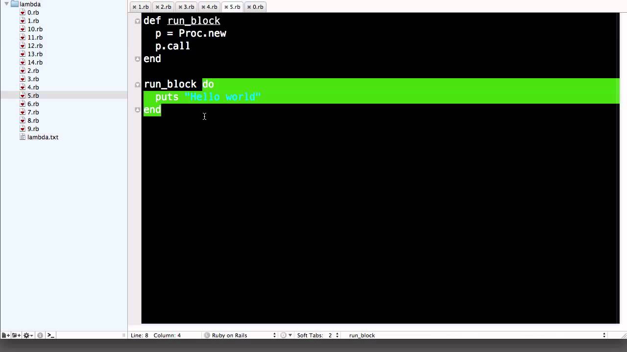 An Introduction to Procs, Lambdas and Closures in Ruby