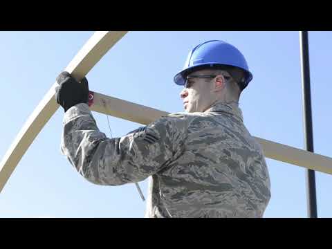Connecticut Air National Guard constructs mobile shelters in support of COVID-19 response