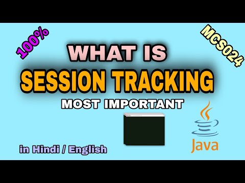 What is Session Tracking | Define Session Tracking Mcs024 | Session Tracking Kya hota hai | Exam