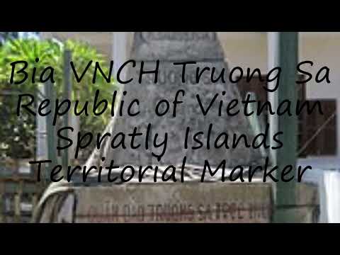 How to pronounce Bia VNCH Truong Sa Republic of Vietnam Spratly Islands Territorial Marker in Vietn