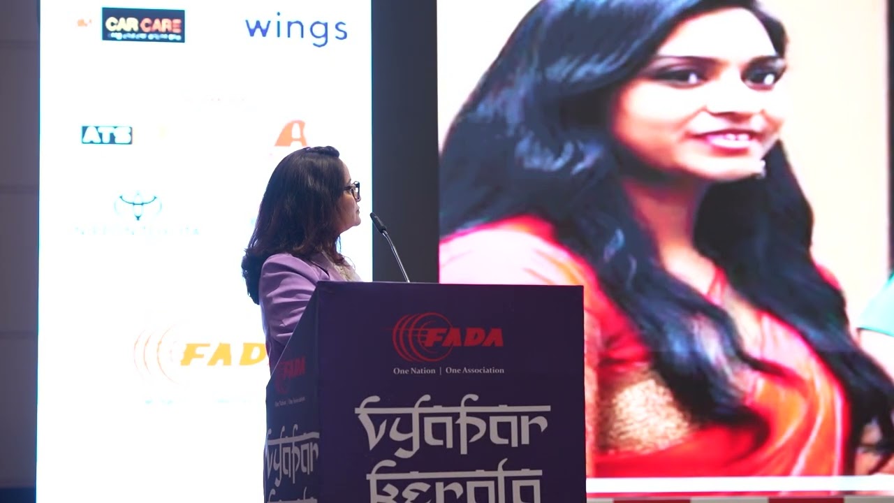 Address by Ms Rashmi Kale, Chairperson, Women in FADA