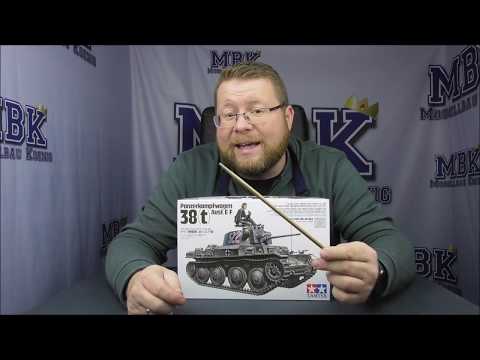 Panzerkampfwagen 38(t) Ausf. E/F, Tamiya 35369 (2019) - Box contents
