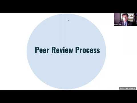 Peer Review Process in Academic Journals -Tips From Editors and Reviewers